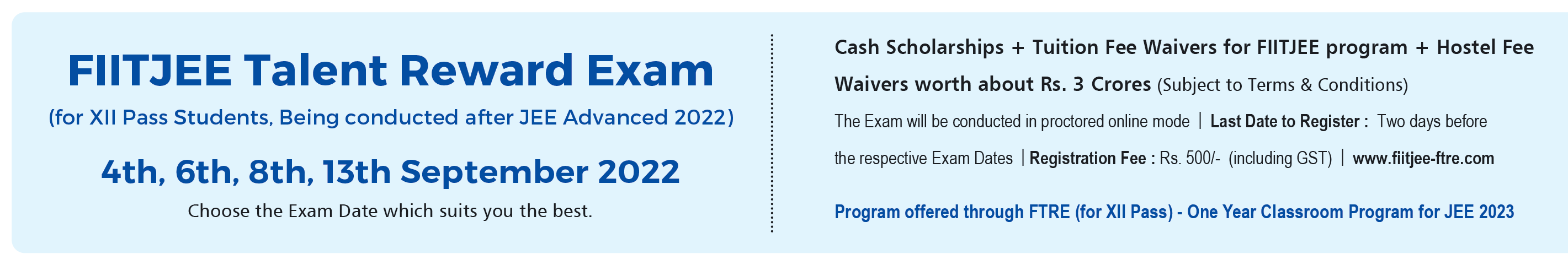 FIITJEE-JEE Main, 2022 Results